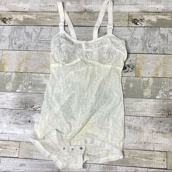 Vintage | Intimates & Sleepwear | Vintage5slace Girdle One Piece Shape ...